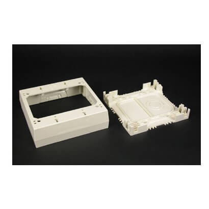 2347-2-WH - Wiremold 2347-2-WH - Double-Gang Device Box Fitting (White)