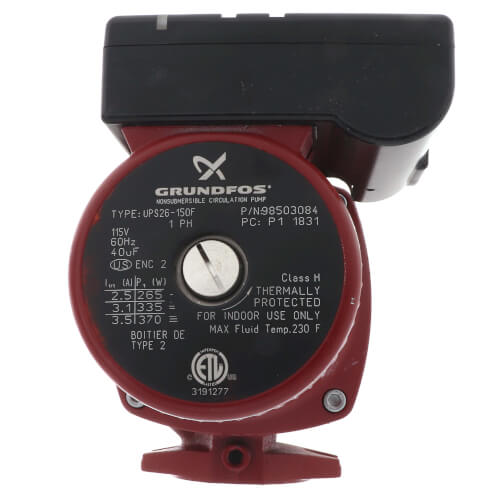 240010188 - Utica-Dunkirk 240010188 - Pump, Circ, Grundfos, Ups26-150f