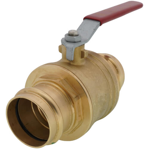 24025 - Viega 24025 - 2" ProPress Bronze/Brass Full Port Ball Valve (Press x Press)