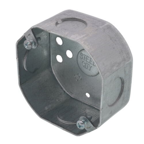 241511/2-25 - Steel City 241511/2-25 - 3-1/2" x 1-1/2" Deep Octagon Box ...