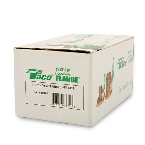 246-1 - Taco 246-1 - 1-1/2" Threaded Shut-Off Freedom Flange Set