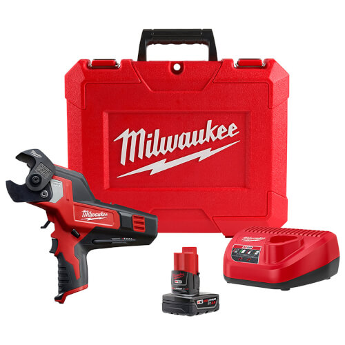 2472-21XC - Milwaukee 2472-21XC - M12 Cordless 600 MCM Cable Cutter Kit