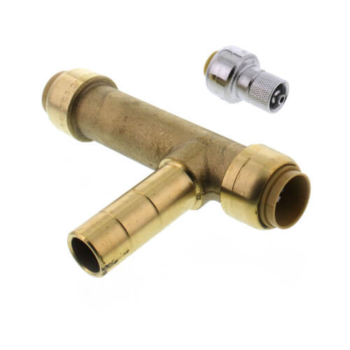 25024 - SharkBite 25024 - Sharkbite Ice Maker Connector w/ Angle Stop