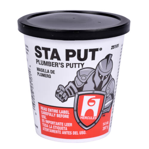 25101 - Hercules 25101 - Sta Put Plumbers Putty (14 oz.)