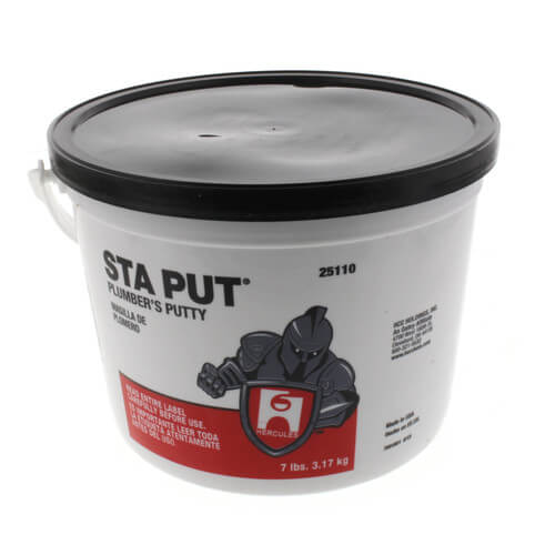 25110 - Hercules 25110 - Sta Put Plumbers Putty (7 lb.)