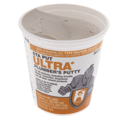 25171 - Hercules 25171 - Sta Put Ultra Plumbers Putty (14 oz.)