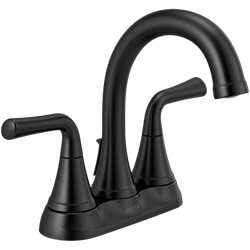 2533LF-BLMPU - Delta 2533LF-BLMPU - Kayra Two Handle Centerset Bathroom ...