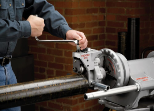 25638 - RIDGID 25638 - 975 Combo Roll Grooving Machine for 1-1/4" to 6 ...