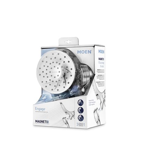 26010-MOEN - Moen 26010-MOEN - Engage 6 Function Shower Head w ...
