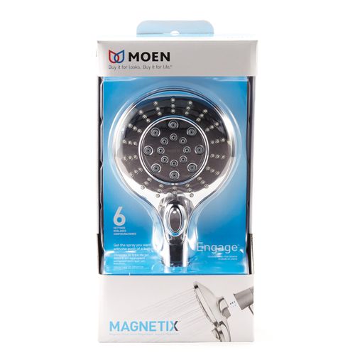 26115-MOEN - Moen 26115-MOEN - Engage 6 Function 5-1/2" Diameter Spray ...