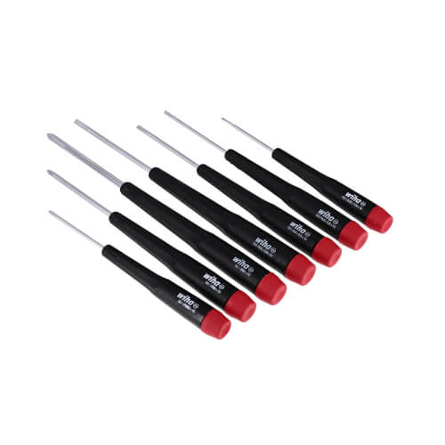 26197 - Wiha 26197 - 7-Piece Precision Slotted & Phillips Screwdriver Set