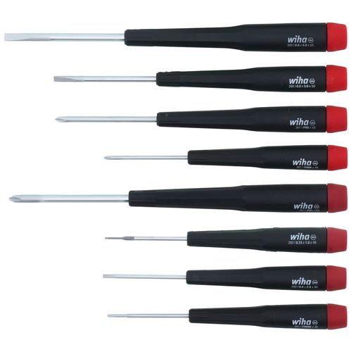 26199 - Wiha 26199 - 8-Piece Precision Slotted & Phillips Screwdriver Set