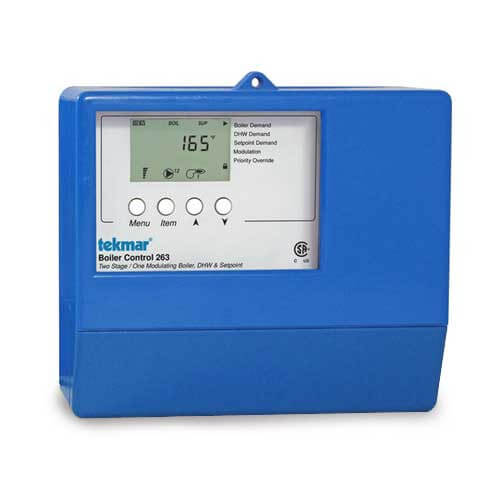263 - Tekmar 263 - Boiler Control - Two Stage / One Modulating Boiler ...