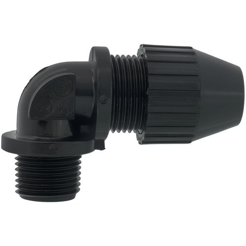 2682 - T&B 2682 - 1/2" MNPT Black Nylon Liquid Tight Cord 90° Elbow ...