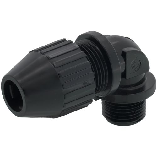 2682 - T&B 2682 - 1/2" MNPT Black Nylon Liquid Tight Cord 90° Elbow ...