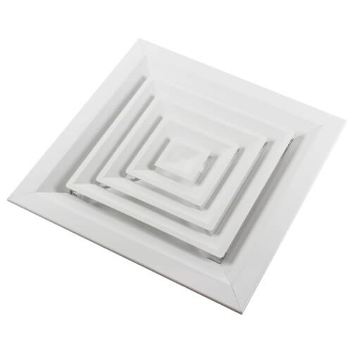 26900 - Hart & Cooley 26900 - 12" x 12" (Wall Opening Size) White Steel ...