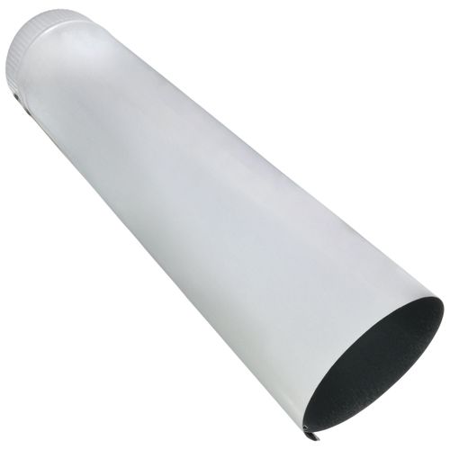 26CP6X24 - GAF Master Flow 26CP6X24 - 6" x 2' Round Metal Duct Pipe ...