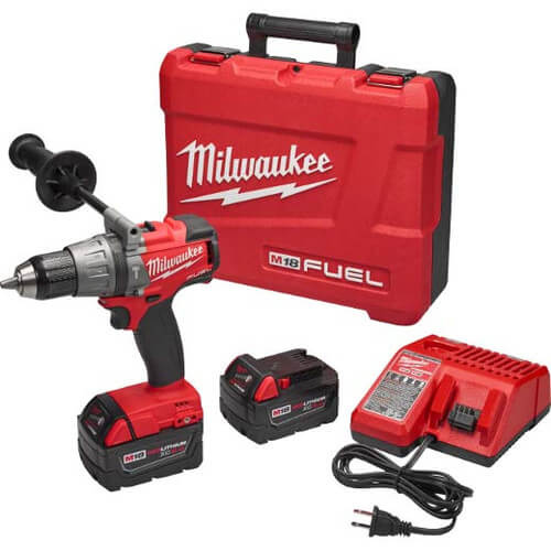 2704-22 - Milwaukee 2704-22 - M18 Fuel 1/2" Hammer Drill/Driver Kit