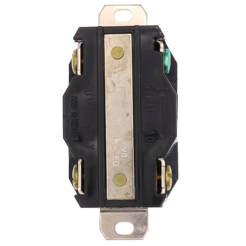 2730 - Leviton 2730 - Industrial Grade Locking Receptacle, 30A, 3P ...