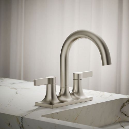 K-28124-4-BN - Kohler K-28124-4-BN - Venza Two Handle Centerset Lav ...