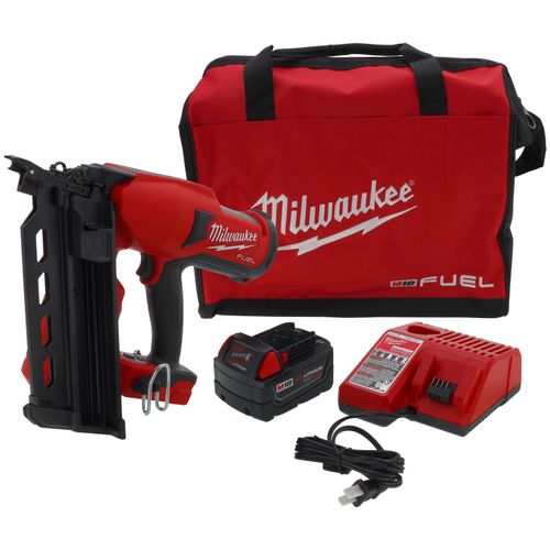2844-21 - Milwaukee 2844-21 - M18 FUEL Duplex Nailer Kit w/ Nailer ...