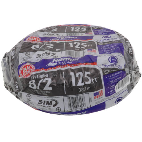 28893602 - Southwire 28893602 - 8-2 Black Romex® SIMpull Type NM-B ...