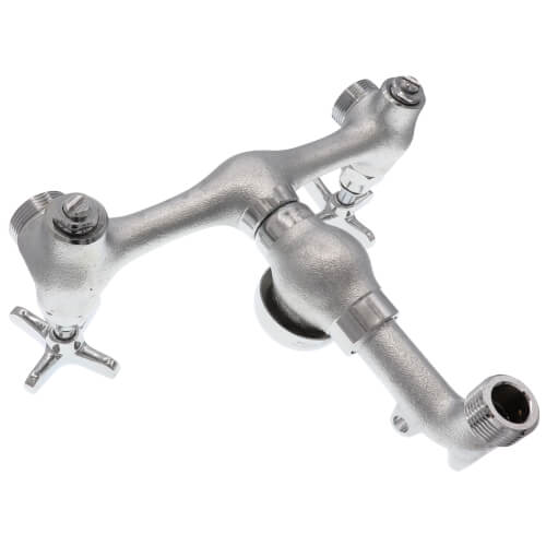 28T9 - Delta 28T9 - Commercial Two Handle 8" Wall Mount Service Sink Faucet