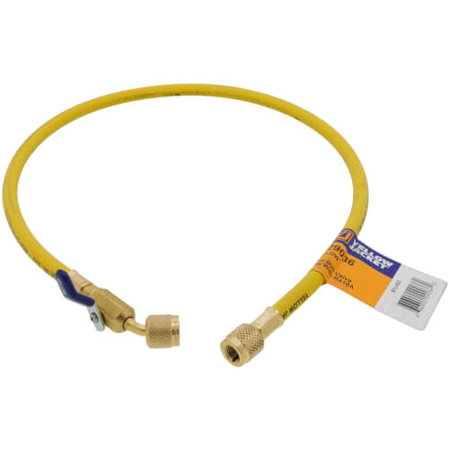 29036 - Yellow Jacket 29036 - PLUS II 1/4" Yellow Charging Hose w ...