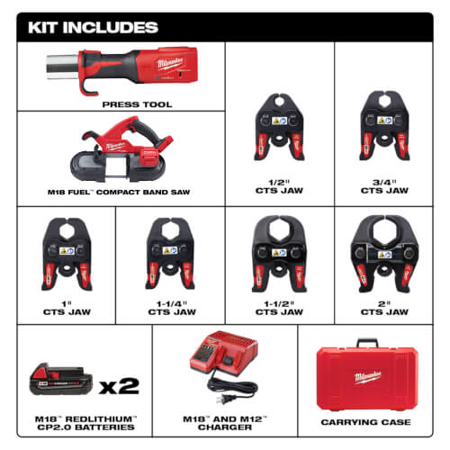 2922-22-2829-20 - Milwaukee 2922-22-2829-20 - M18 Tool Package w/ M18 ...