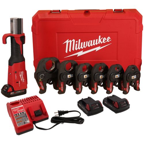 Milwaukee 2922-22 M18 Force Logic Copper Press Tool Kit - SupplyHouse.com
