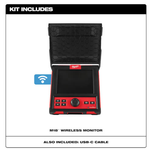 2971-20 - Milwaukee 2971-20 - M18 Wireless Inspection Camera Monitor ...