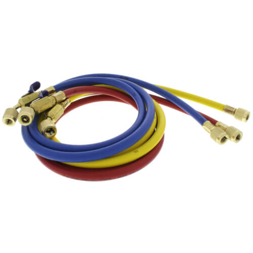 29985-YJ - Yellow Jacket 29985-YJ - 60" Plus II Hoses with Compact Ball ...