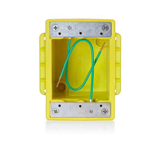 453CR-4 - Leviton 453CR-4 - FD Box, Single-Gang, Corrosion-resistant, 3 ...