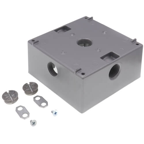 2IH5S2-1 - Red Dot 2IH5S2-1 - 2-Gang, 1/2", 5 Holes Raintight Device ...