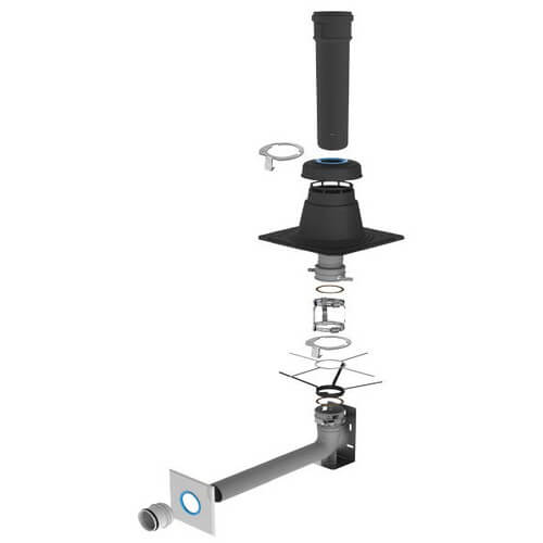 2PPS-FKC - DuraVent 2PPS-FKC - 2" Flex Chimney Lining Kit w/ LB2