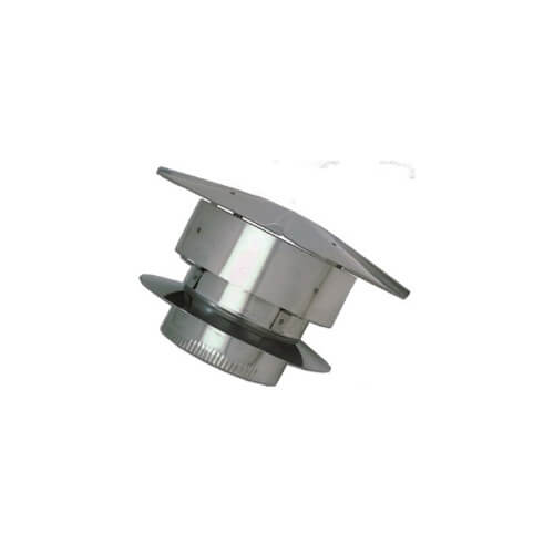 2RNCAPS16 - Z-FLEX 2RNCAPS16 - 16" Stainless Steel Rain Cap