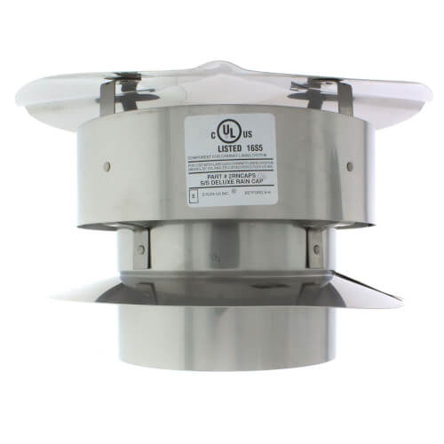 2RNCAPS06 - Z-FLEX 2RNCAPS06 - 6" Stainless Steel Rain Cap