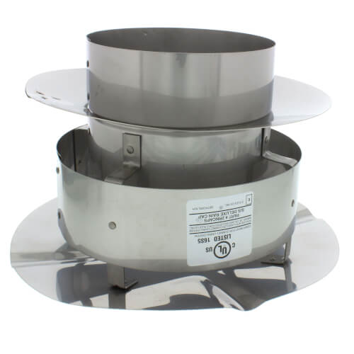 2RNCAPS06 - Z-FLEX 2RNCAPS06 - 6" Stainless Steel Rain Cap