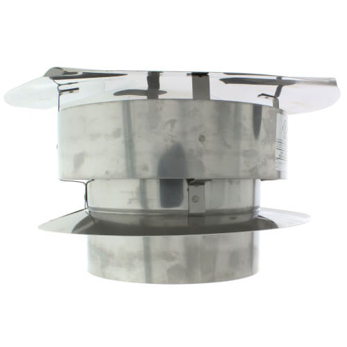 2RNCAPS07 - Z-FLEX 2RNCAPS07 - 7" Stainless Steel Rain Cap