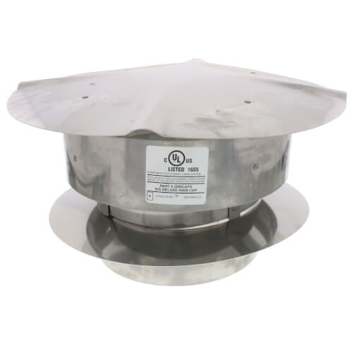 2RNCAPS07 - Z-FLEX 2RNCAPS07 - 7" Stainless Steel Rain Cap