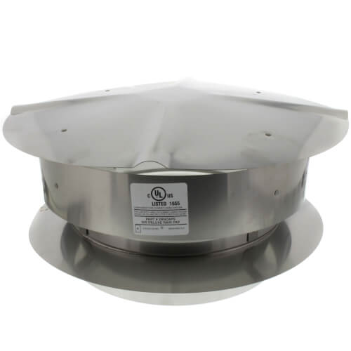 2RNCAPS10 - Z-FLEX 2RNCAPS10 - 10" Stainless Steel Rain Cap