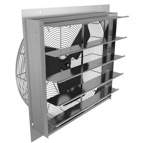 2SHE1221 - Fantech 2SHE1221 - 2SHE Series 12" Shutter Mount Exhaust Fan