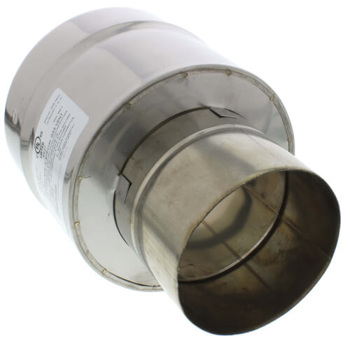 2SVDSA04 - Z-FLEX 2SVDSA04 - 4" Z-Vent Single Wall to Double Wall Adapter