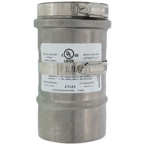 2SVSHF03 - Z-FLEX 2SVSHF03 - 3" Saf-T Vent to Z-Vent Adapter