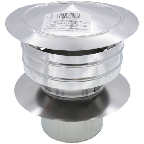 2SVSRCX05 - Z-FLEX 2SVSRCX05 - 5" Z-Vent Single Wall Rain Cap with Wind ...