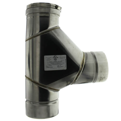 2SVSTBT10 - Z-FLEX 2SVSTBT10 - 10" Z-Vent Single Wall Boot Tee