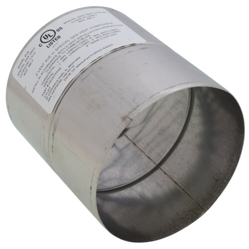 2SVSTPF04 - Z-FLEX 2SVSTPF04 - 4" Z-Vent Vent Termination Coupling ...