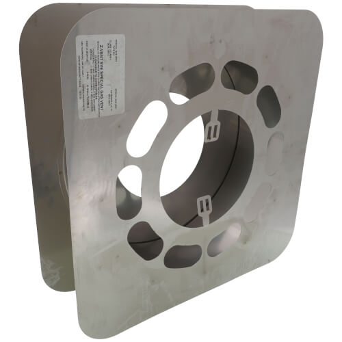 2SVWT06 - Z-FLEX 2SVWT06 - 6" Single Wall Stainless Steel Wall Thimble