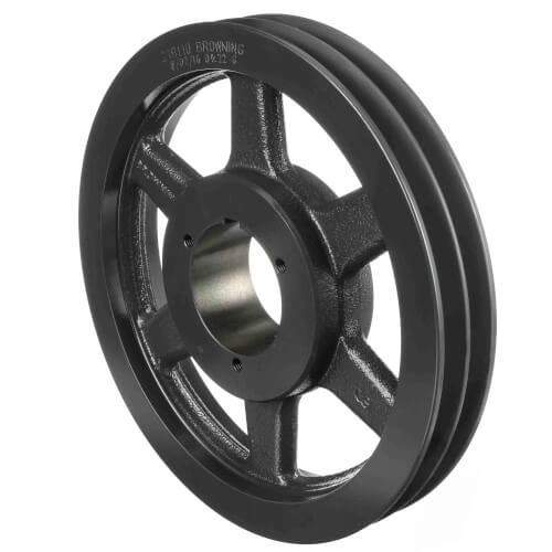 2TB110 - Browning 2TB110 - 2 Groove Cast Iron Split Taper Sheave, A, B ...