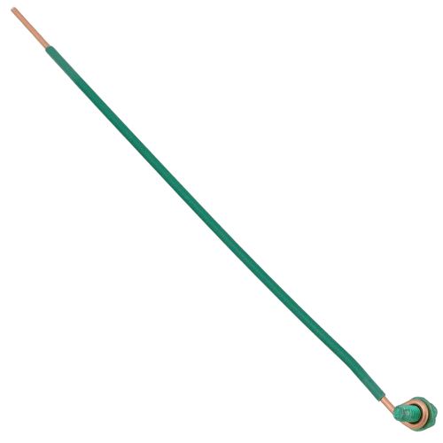 30-3392 - Ideal 30-3392 - 12 AWG Solid Grounding Wire with 8" Tail ...